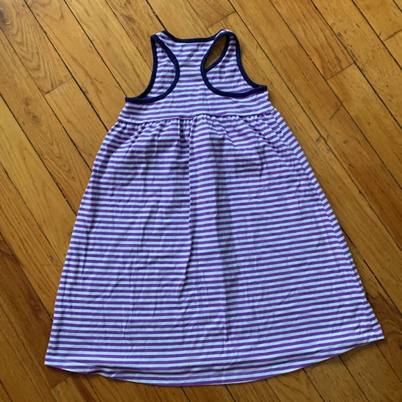 GAP | Dresses | Gapkids Girls Sundress Large Purple Stripes With Navy ...